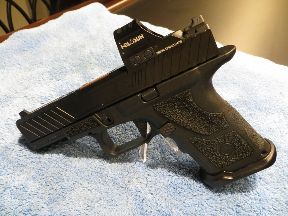 Zev Technologies Oz9c Elite Hyper-Comp Pistol Compact 9mm Luger For ...