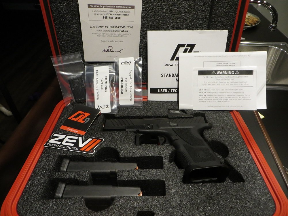 Zev Technologies Oz9c Elite Hyper-Comp Pistol Compact 9mm Luger For Sale at GunAuction.com ...