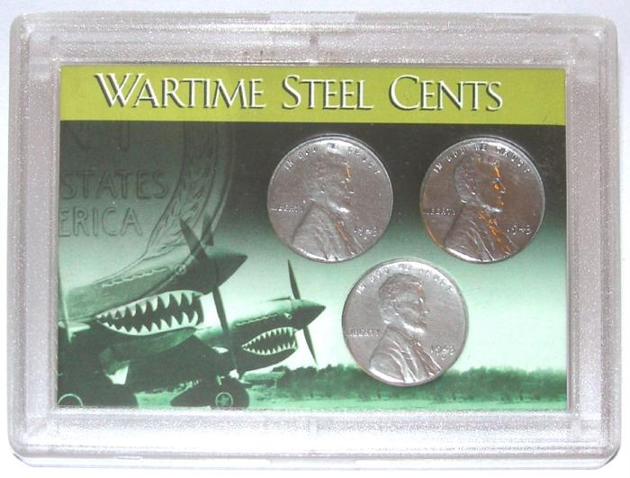 1943 World War Ii Steel Penny Set For Sale at GunAuction.com - 8983214