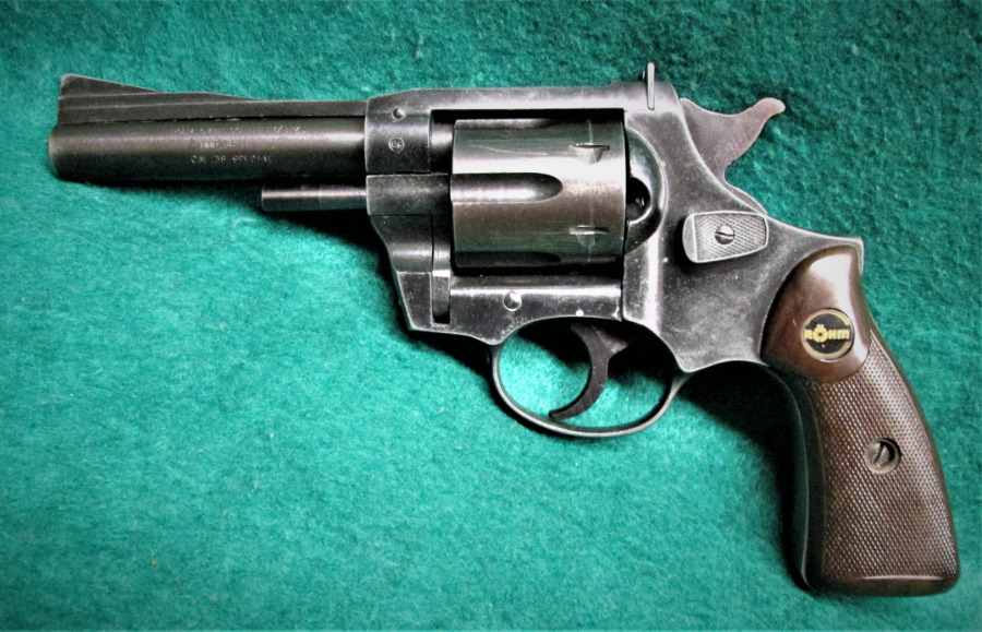 Rohm Gmbh Model 38s W/4 Inch Barrel D/A Six Shooter. .38 Special For ...