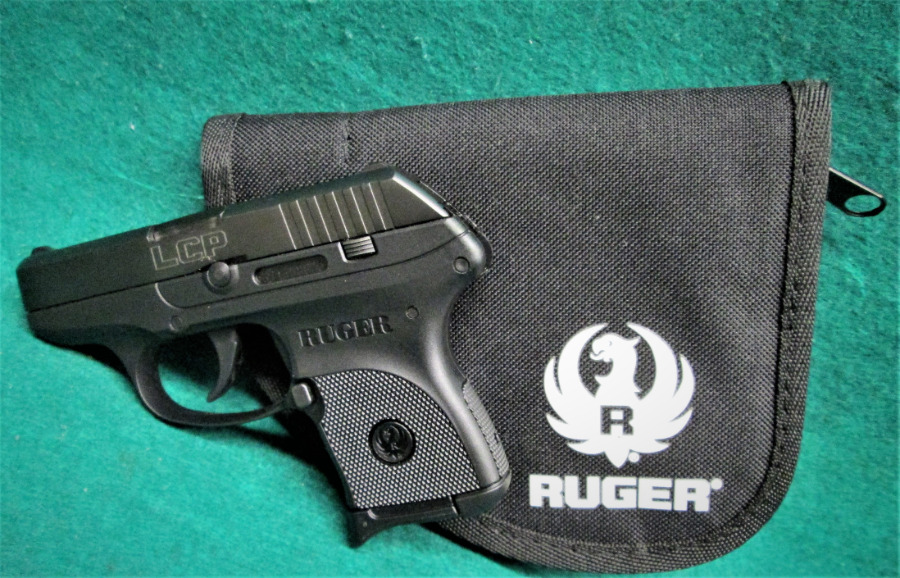 Ruger & Company Inc Model Lcp Pocket Pistol In Factory Zip Case W-1 Mag ...