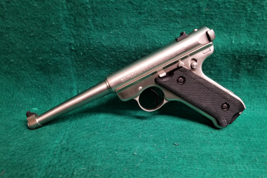 Sturm, Ruger & Co. Inc Mod. Standard Auto Mk Ii Stainless 6 Inch Barrel ...