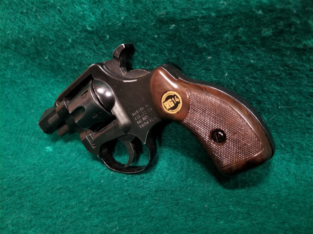 R.G. Industries Mod. Rg 14 Blued 1.75 Inch Barrel Double Action Plinker ...