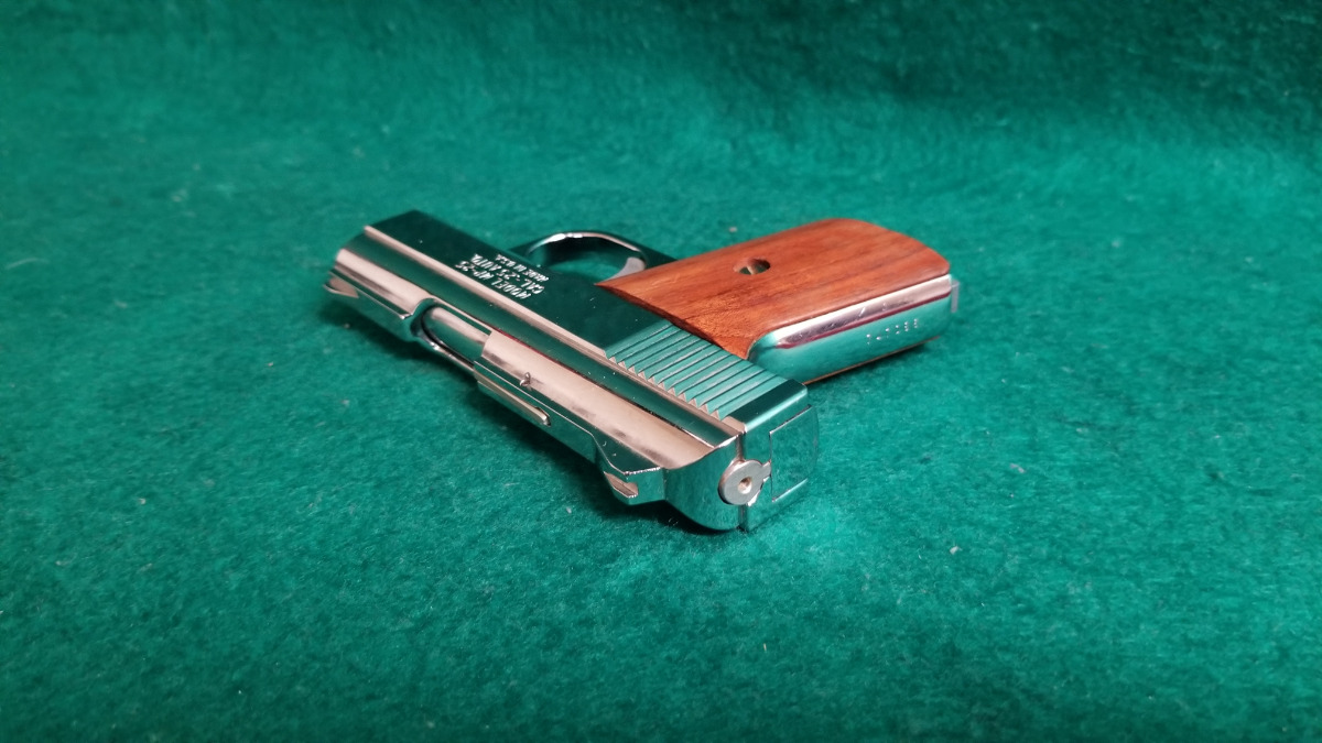 Raven Arms Mod. Mp-25 Chrome Plated 2.5 Inch Barrel W-One Mag Nice Bore ...