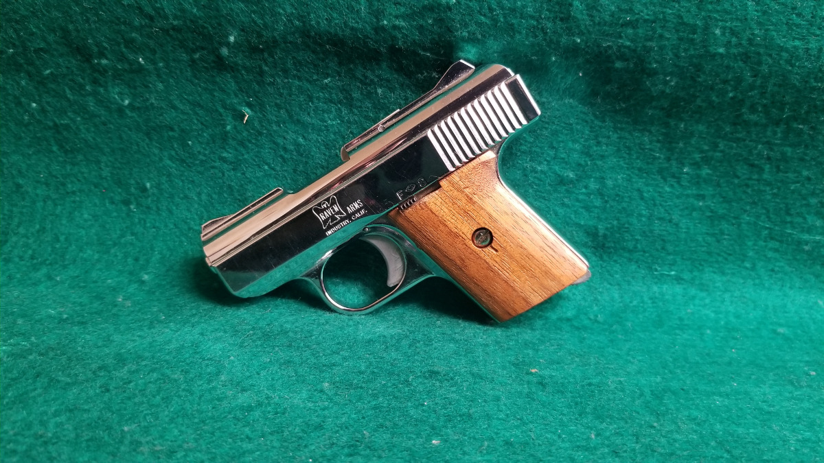 Raven Arms Mod. Mp-25 Chrome Plated 2.5 Inch Barrel W-One Mag Nice Bore ...