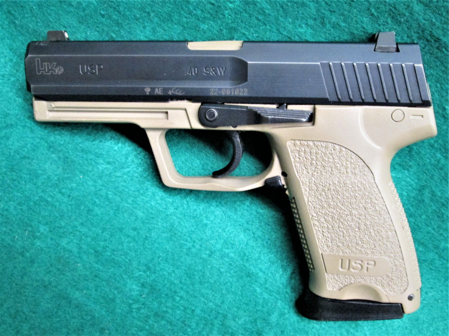 Heckler & Koch Gmbh Mod. Usp V7 Fde Dao 4.25 Inch Barrel W-Tru Dot ...