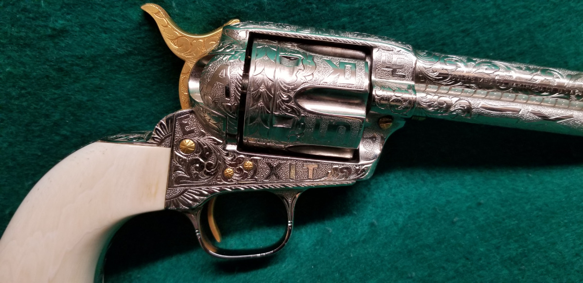 Colts Patents Arms Manufacturing Company Saa 5.5 Inch Barrel Nickel ...