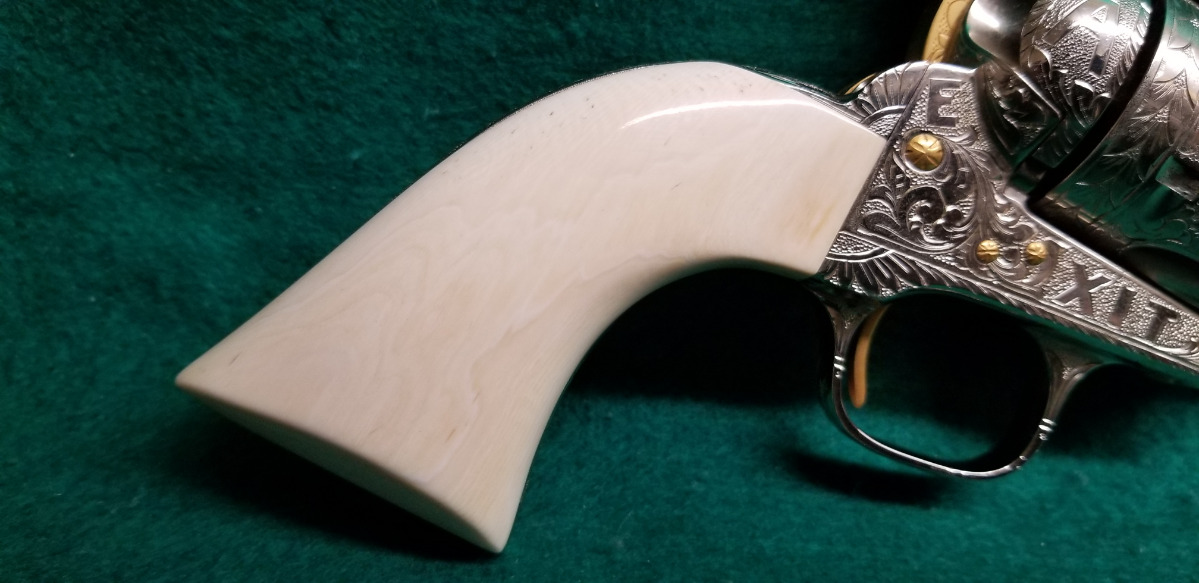 Colts Patents Arms Manufacturing Company Saa 5.5 Inch Barrel Nickel ...