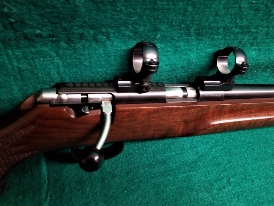 Anschutz German Mod. 1416 Target 23 Inch Barrel W-1 Mag W-Leupold Scope ...
