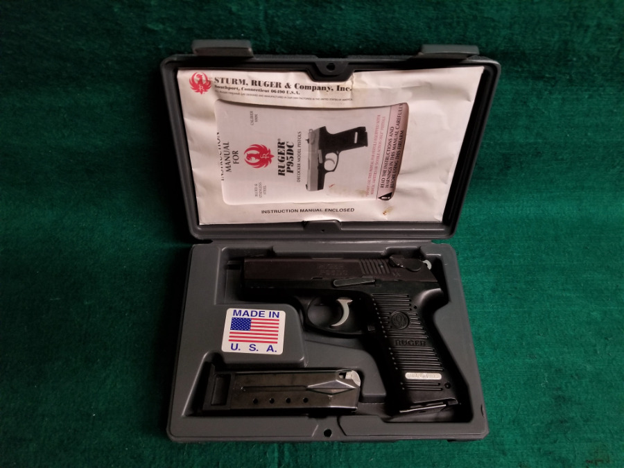 Sturm Ruger & Co., Inc. Model - P95 Dc Decocker Only 4 Inch Barrel W-2 ...