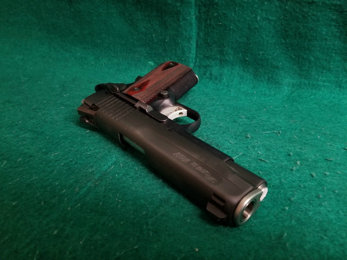 Sig Sauer Inc Mod. 1911 Nitron Rcs Cco Style 4.25 Inch Barrel Officers ...