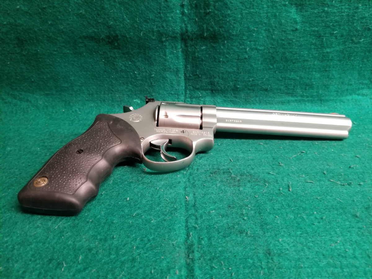 Taurus International Mfg. Co. Model 66 Stainless 7-Shot Double Action ...