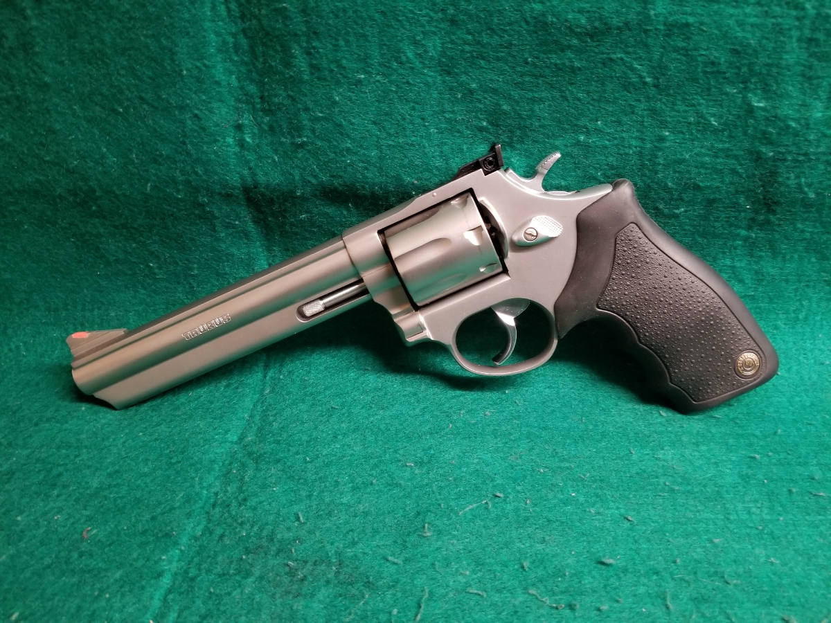Taurus International Mfg. Co. Model 66 Stainless 7-Shot Double Action ...