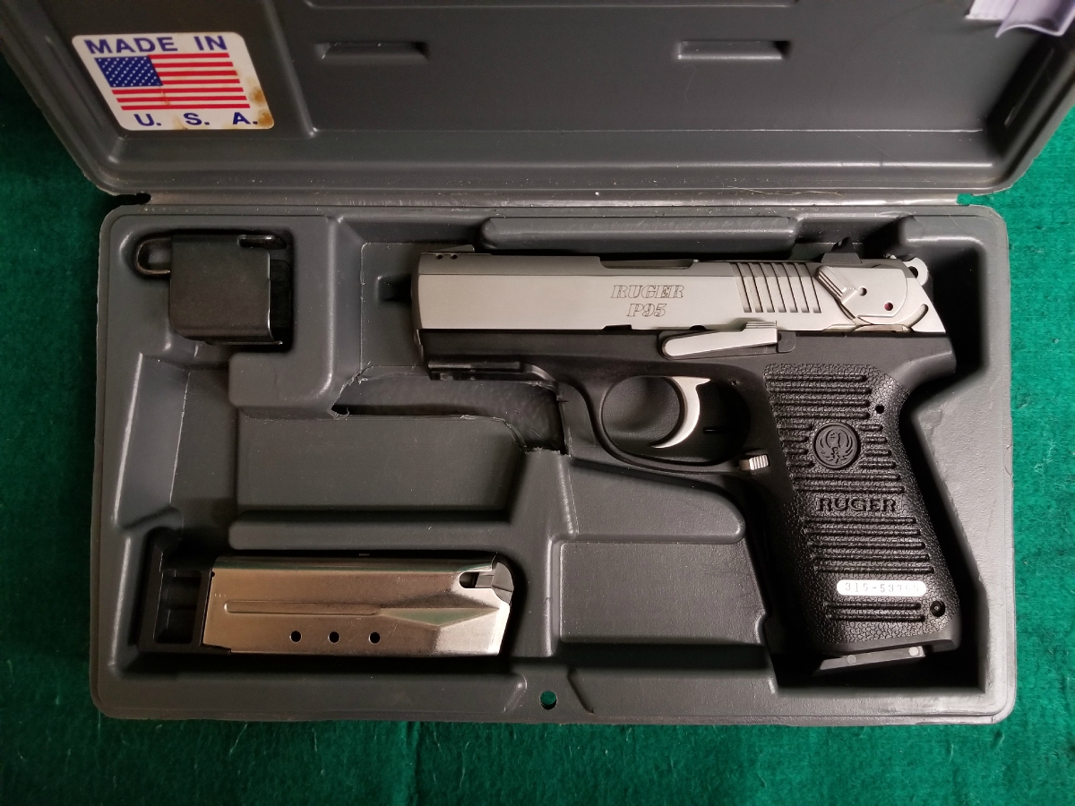 Sturm, Ruger & Co. Inc Mod. P95 Polymer/Stainless Semi-Auto W-Safety ...
