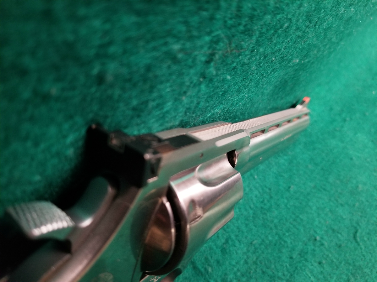 Taurus Mod. 689 Double Action Stainless 6 Inch Vent Rib Barrel 6 Shot W ...