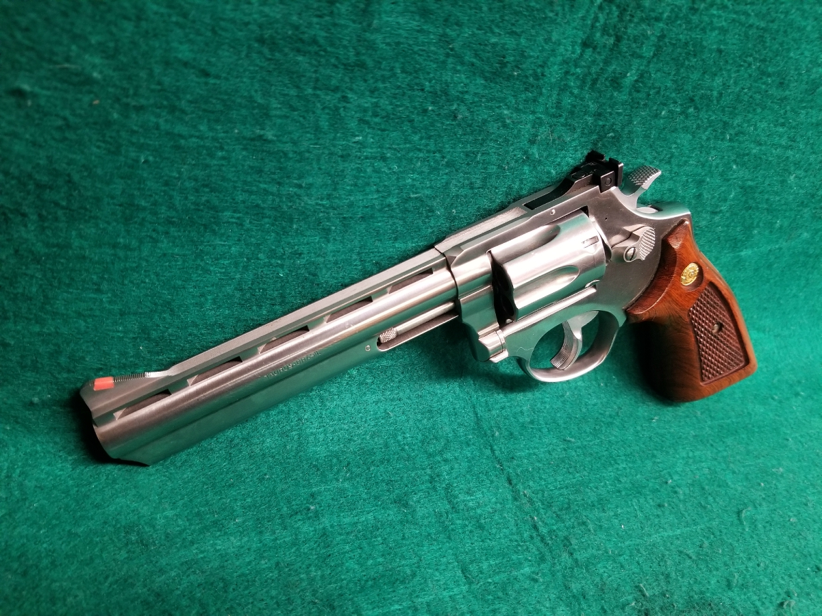 Taurus Mod. 689 Double Action Stainless 6 Inch Vent Rib Barrel 6 Shot W ...