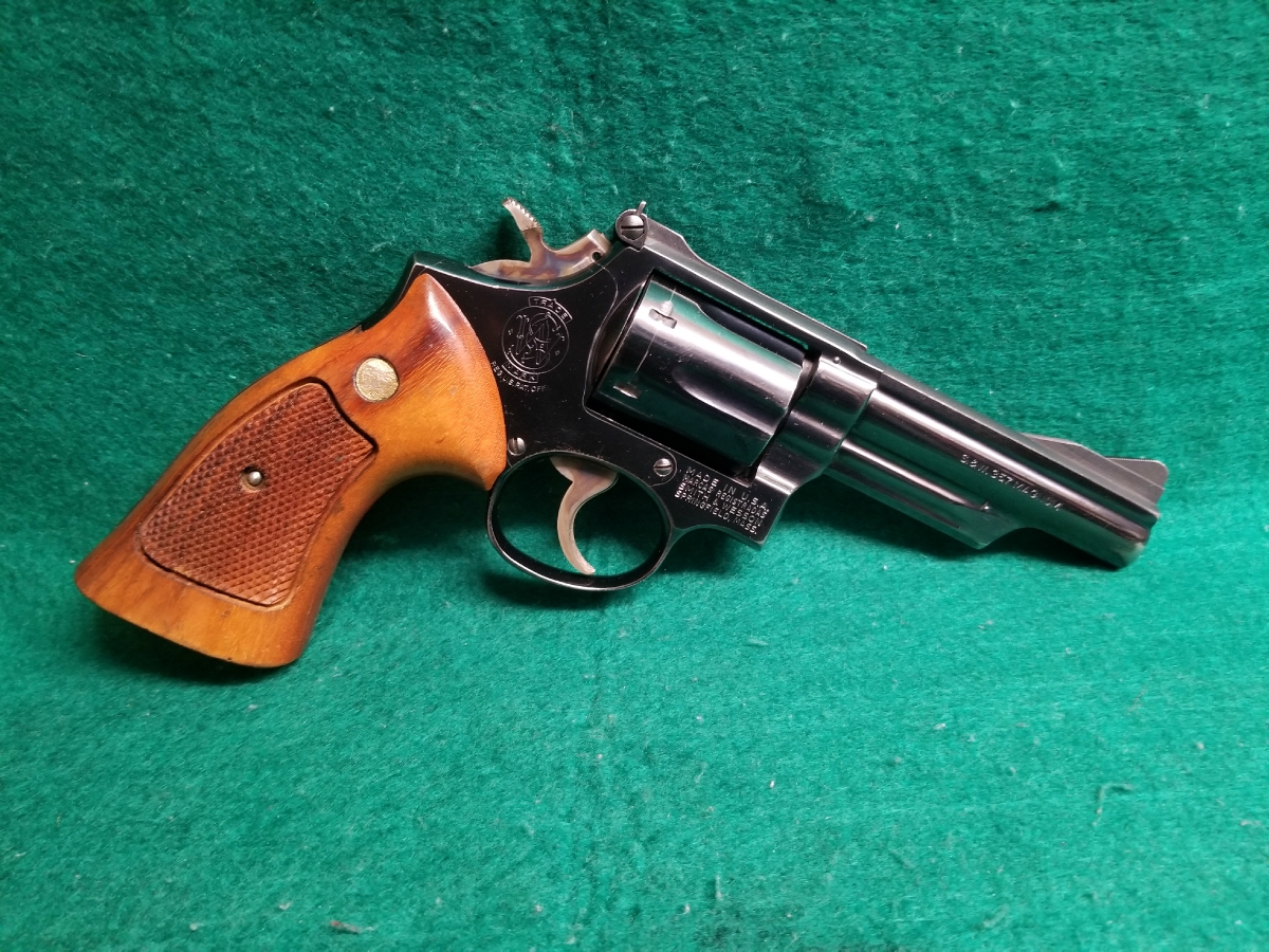 Smith & Wesson Mod. 19-3 Blued Pinned And Recessed 4 Inch Barrel Minty ...