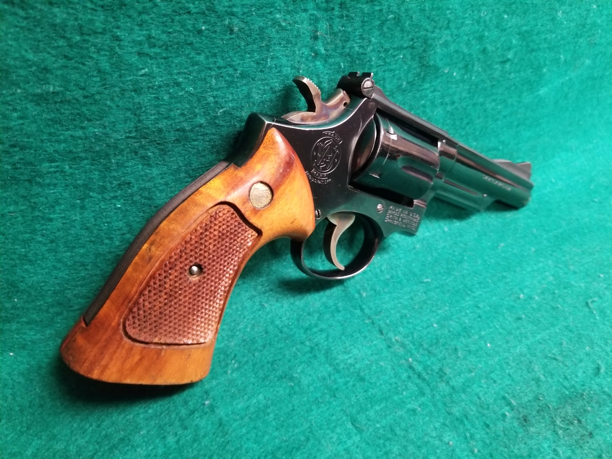 Smith & Wesson Mod. 19-3 Blued Pinned And Recessed 4 Inch Barrel Minty ...