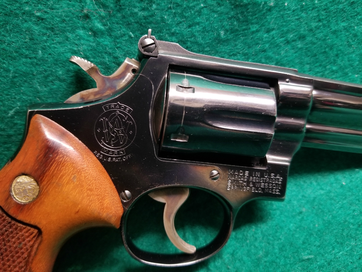 Smith & Wesson Mod. 19-3 Blued Pinned And Recessed 4 Inch Barrel Minty ...