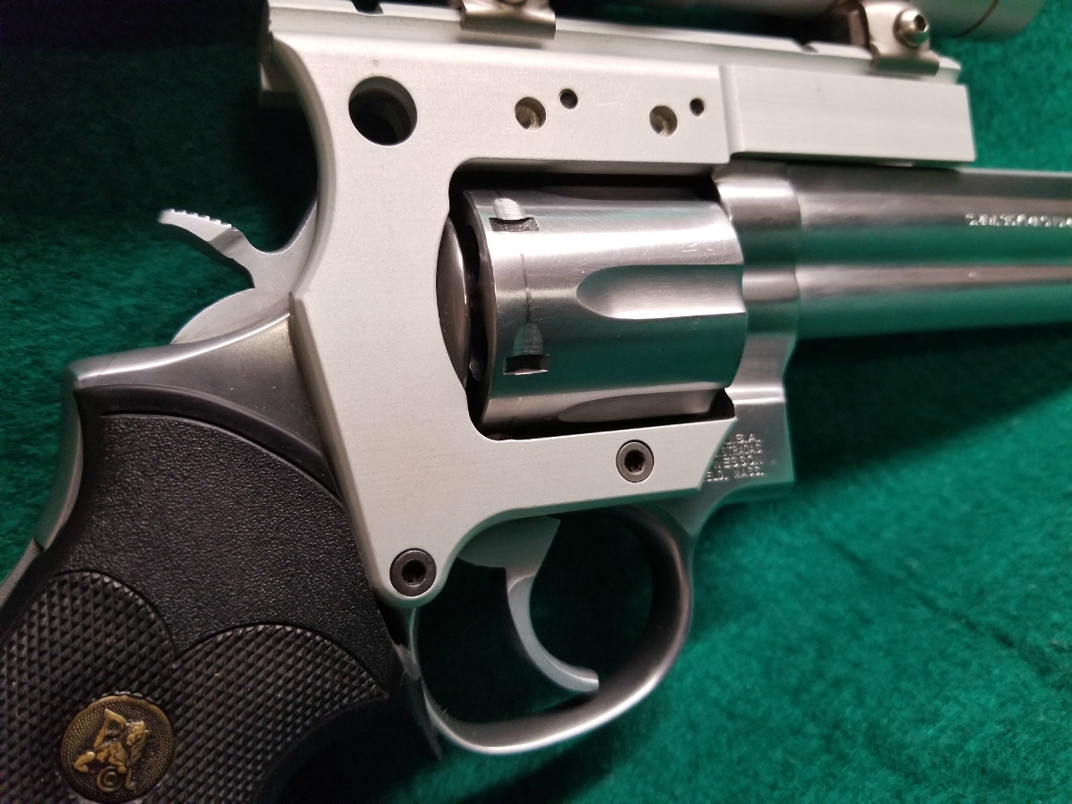 Smith & Wesson Mod. 686-1 Stainless Double Action 6 Inch Barrel 6 Shot ...
