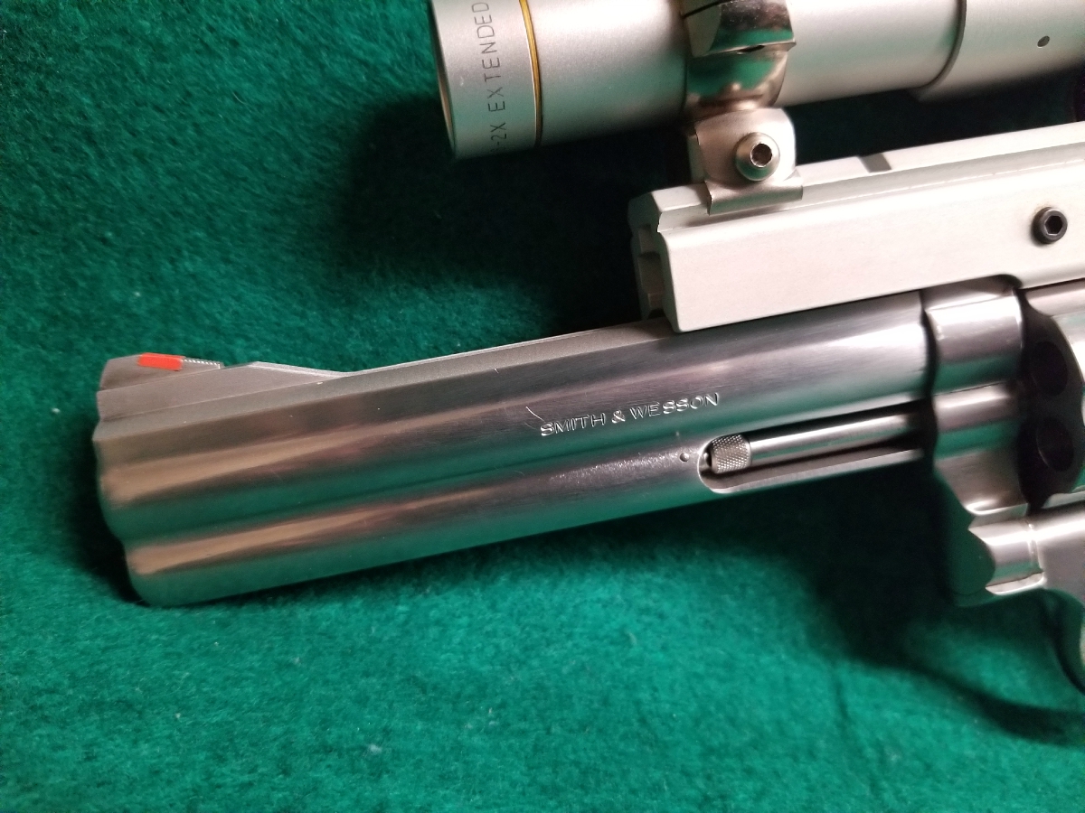 Smith & Wesson Mod. 686-1 Stainless Double Action 6 Inch Barrel 6 Shot ...