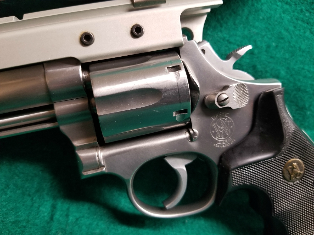 Smith & Wesson Mod. 686-1 Stainless Double Action 6 Inch Barrel 6 Shot ...