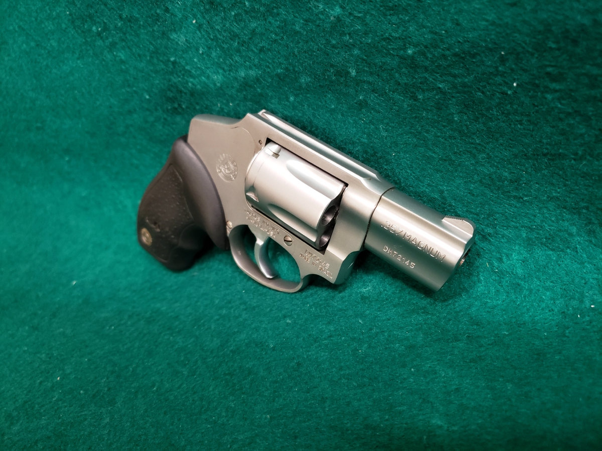 Taurus Mod. 650 Stainless Steel 2 Inch Barrel 5-Shot Hammerless Double ...
