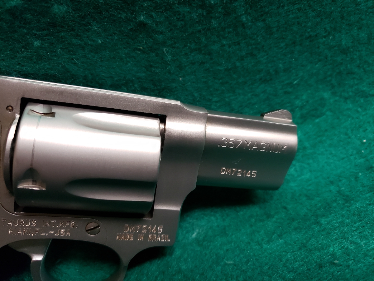 Taurus Mod. 650 Stainless Steel 2 Inch Barrel 5-Shot Hammerless Double ...