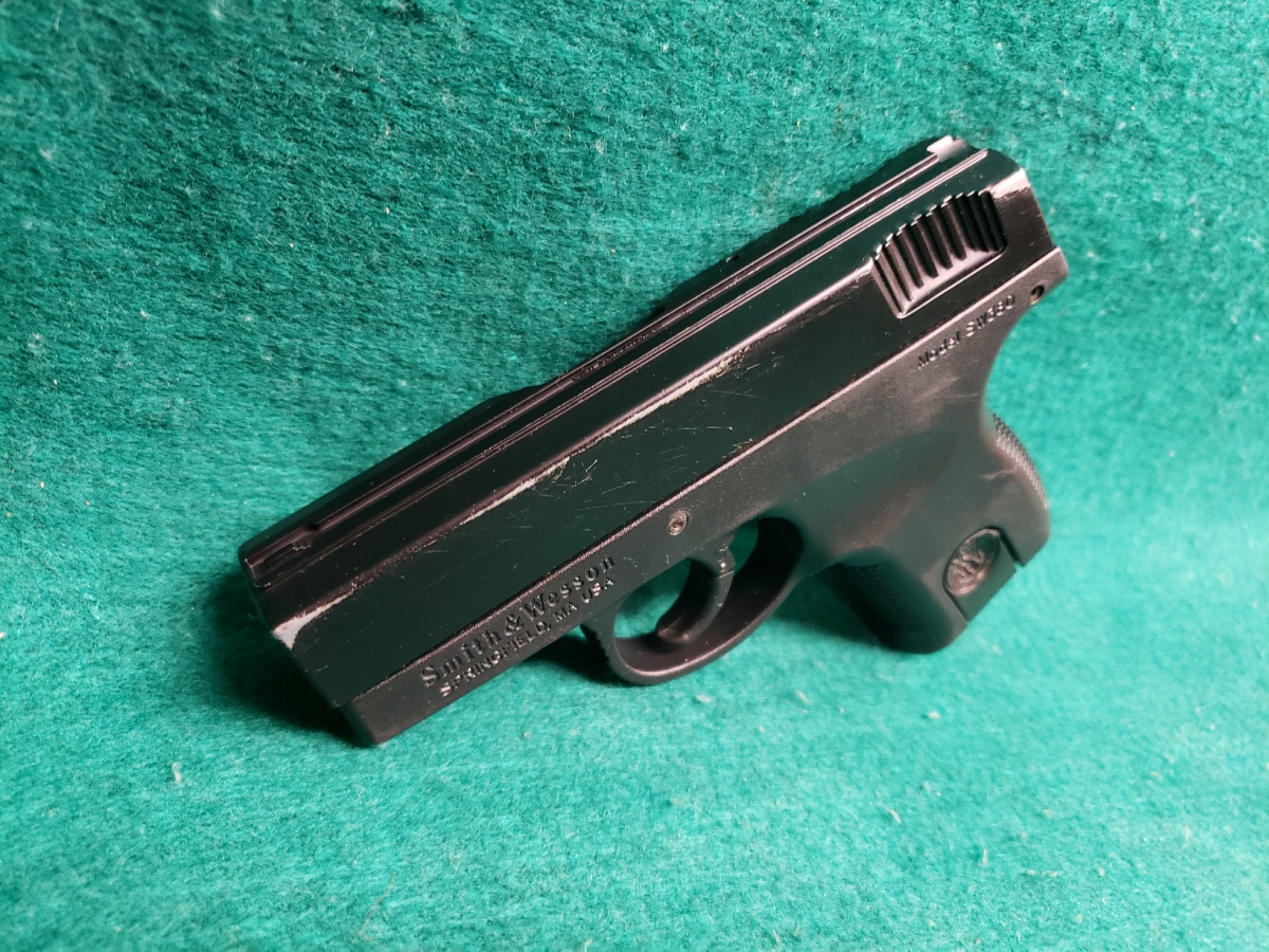 Smith & Wesson Model Sw380 Sub-Compact Black Polymer 3 Inch Barrel W ...