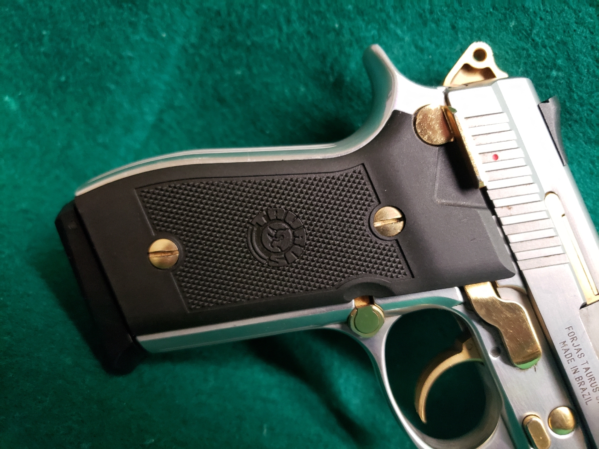 Taurus Model Pt 38s Da/Sa W-Decocker 4 Inch Barrel Stainless Slide ...