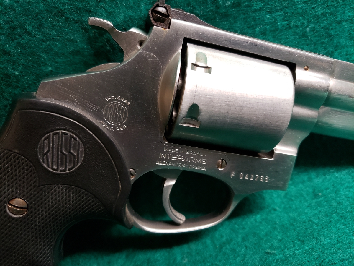 Rossi Model - 711 Stainless Double Action 6 Shot 4 Inch Barrel. Factory ...