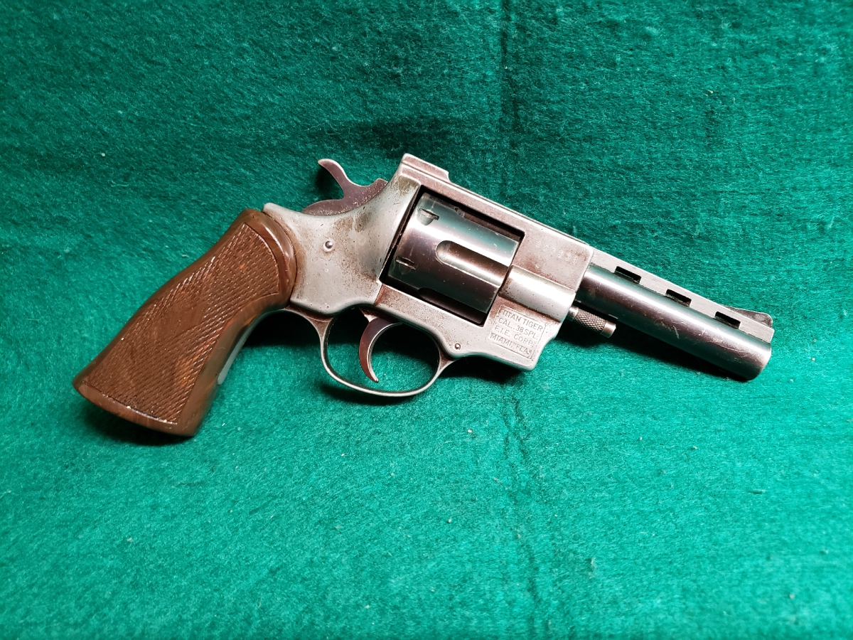 Fie Firearms Model - Titan Tiger. Double Action. 4 Inch Barrel. 6-Shot ...