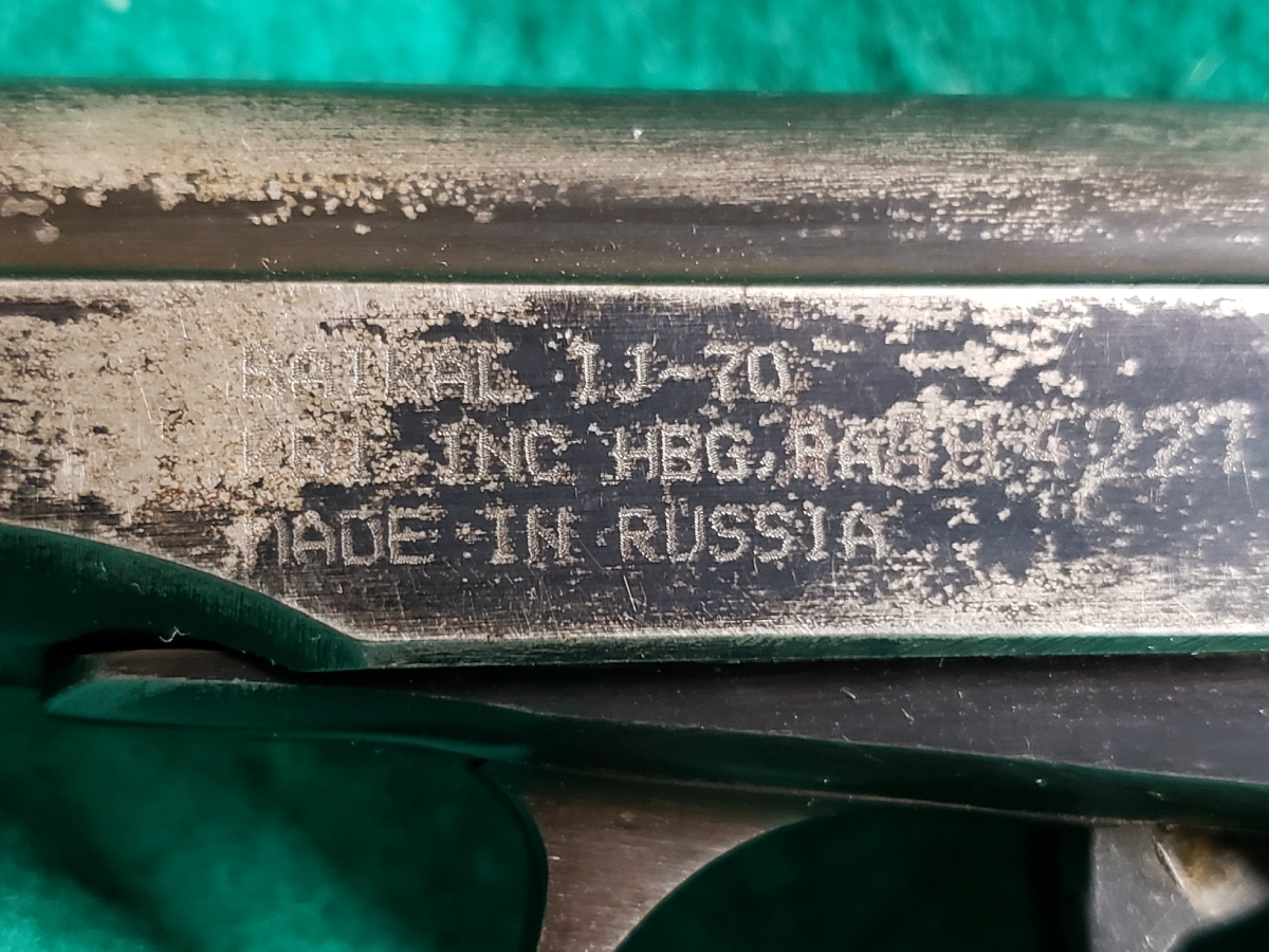 Baikal - Kbi Model Ij-70 Makarov. W-One Magazine. Made In Russia. 3.5 ...