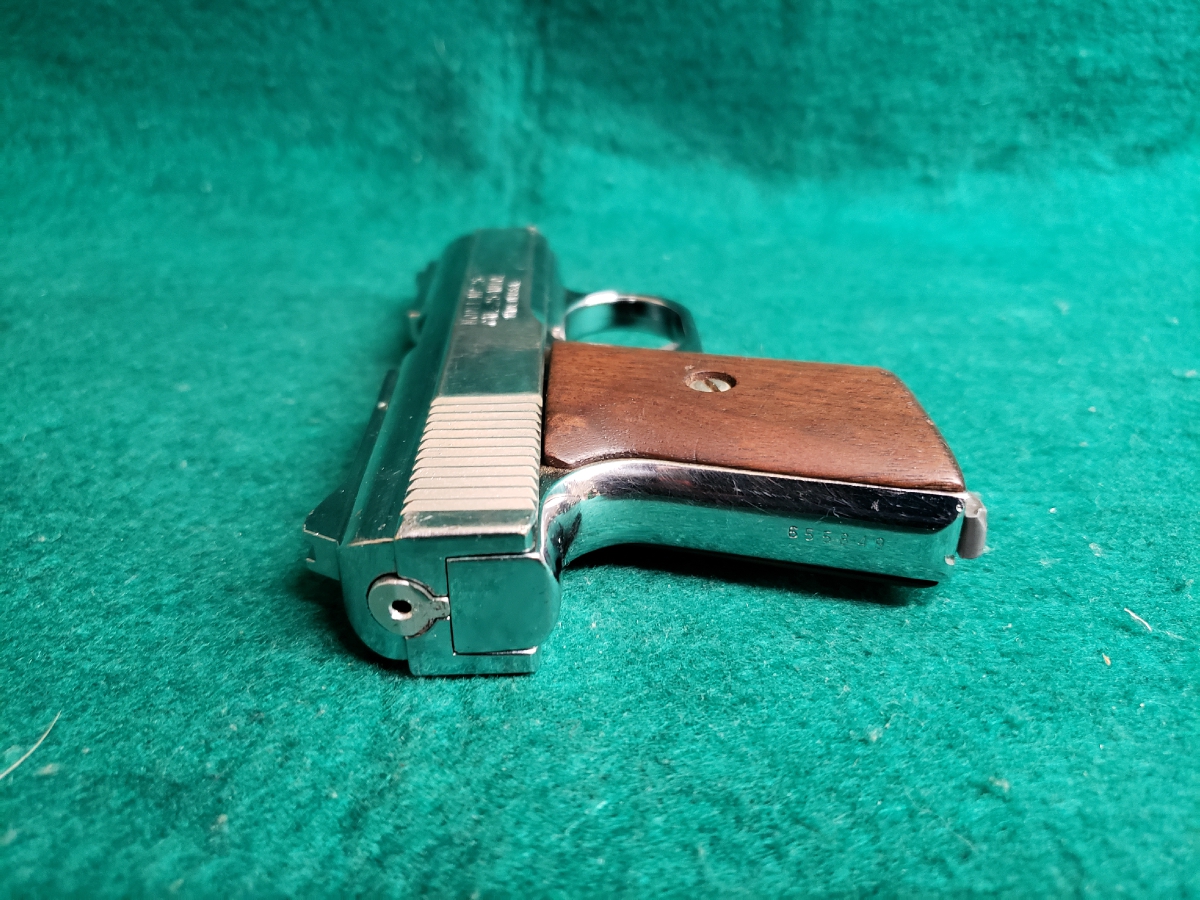 Raven Arms Model Raven Mp-25. Nickel Plated Pocket Pistol. Works Well ...