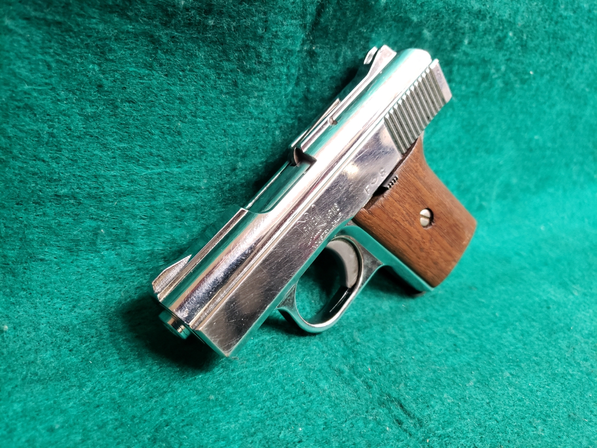 Raven Arms Model Raven Mp-25. Nickel Plated Pocket Pistol. Works Well ...