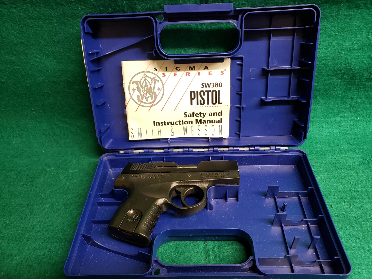 Smith & Wesson Model - Sw380 Sub-Compact Black 3 Inch Barrel W-One 6 ...
