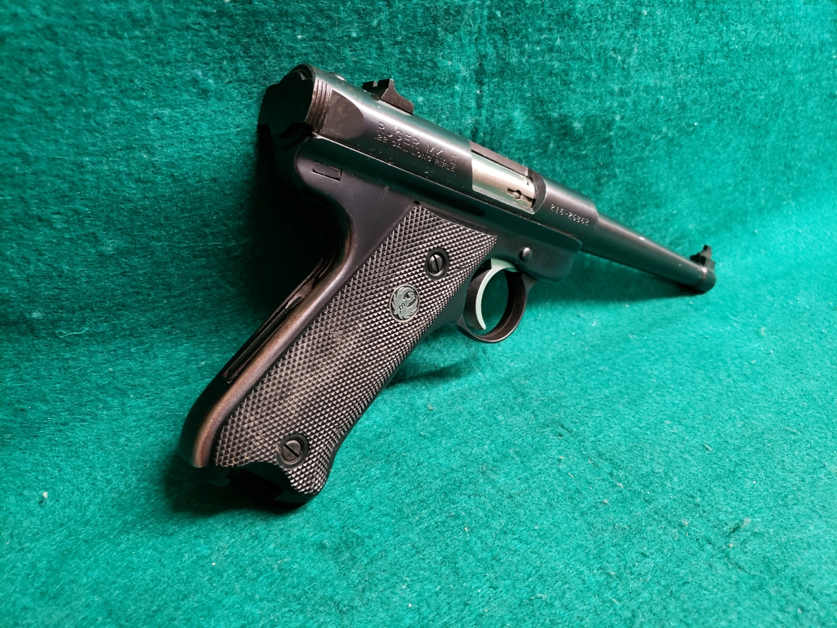 Ruger Standard Auto Mk. Ii - Blued. 6 Inch Barrel. W-One Mag. Minty ...