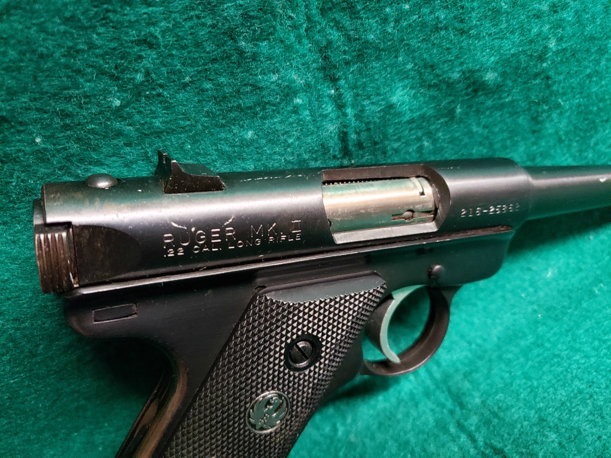 Ruger Standard Auto Mk. Ii - Blued. 6 Inch Barrel. W-One Mag. Minty ...