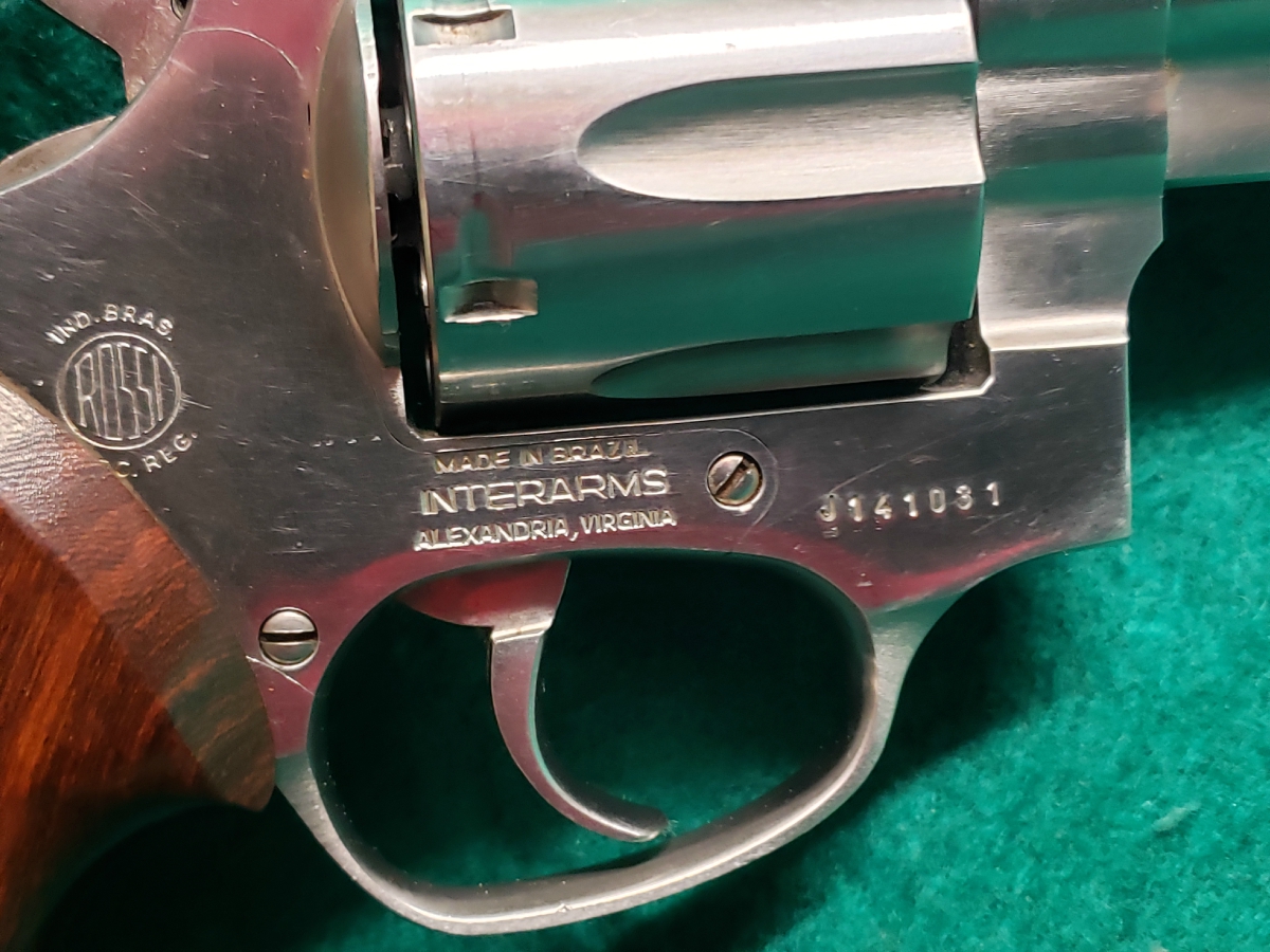 Rossi Model 851 - Stainless. Double Action. 6-Shot. 4 Inch Barrel. Good ...