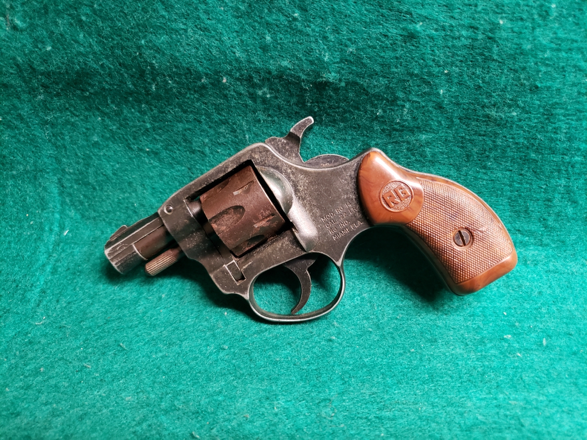 Rohm Model Rg 14. Blued. Double Action. Pocket Sized Saturday Night ...