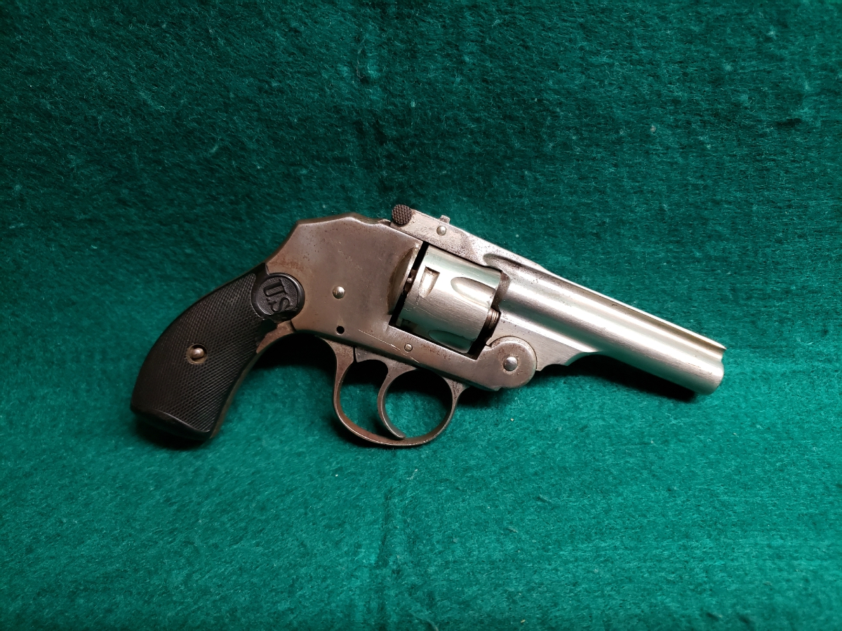 U.S. Revolver Co Model Top-Break Double Action. 3 Inch Barrel. Nickel ...