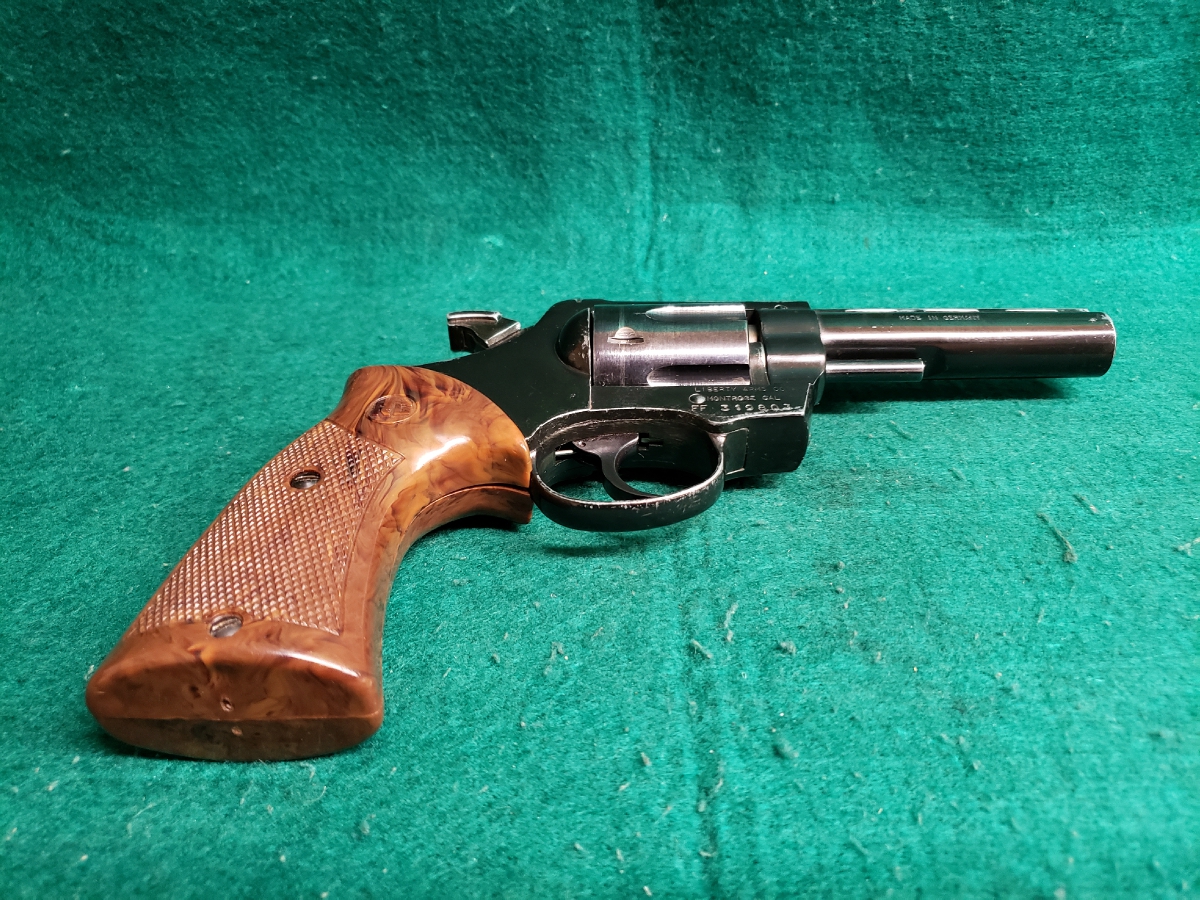 Rohm Model 38s - Blued. Double Action. 4 Inch Barrel. 6 Shot. Good Bore ...