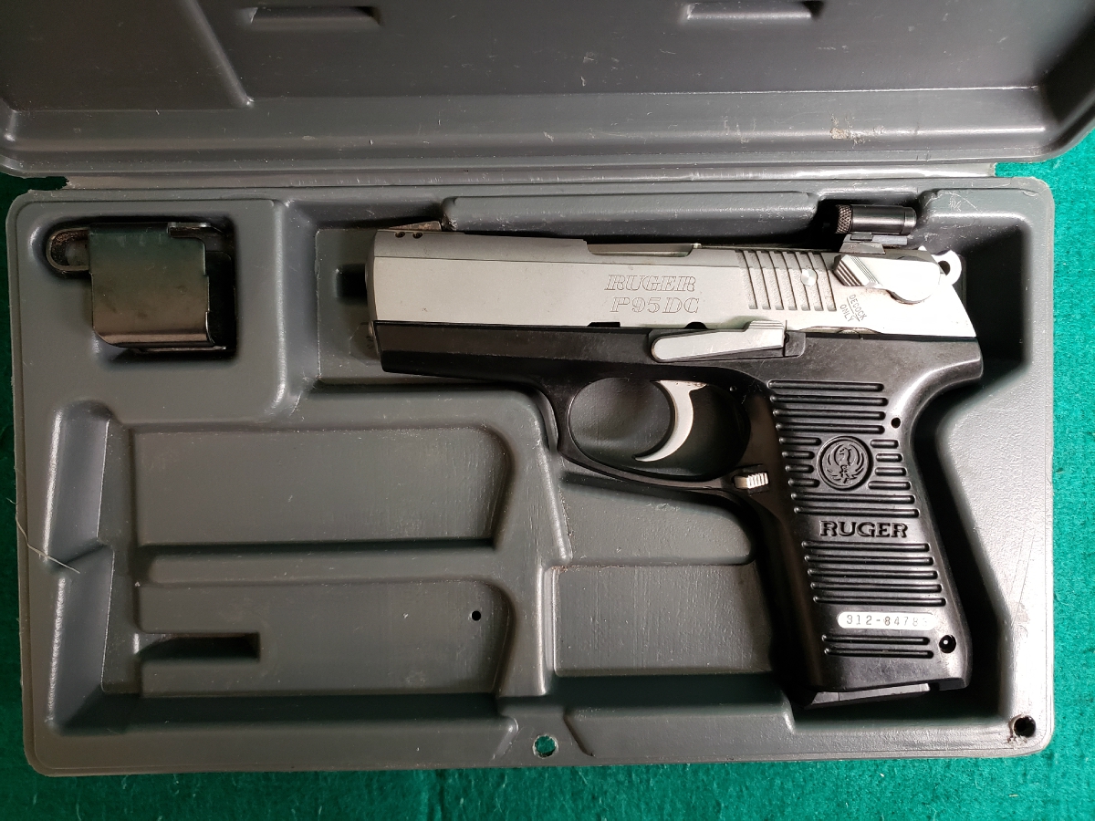 Ruger Model P95dc - Double Action. 4 Inch Barrel. Decocker Only. In ...