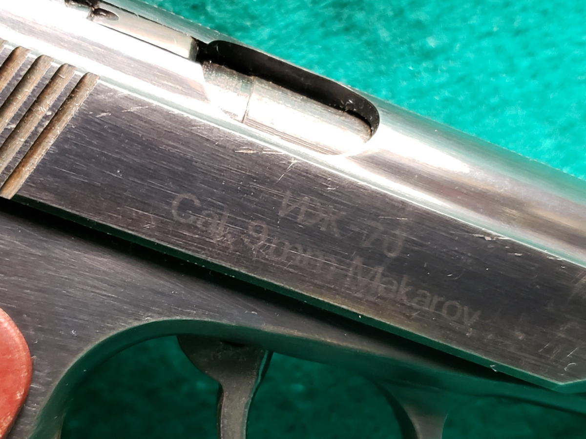 Baikal Model Ij-70 Makarov. W-One Magazine. 3.5 Inch Barrel. Made In ...