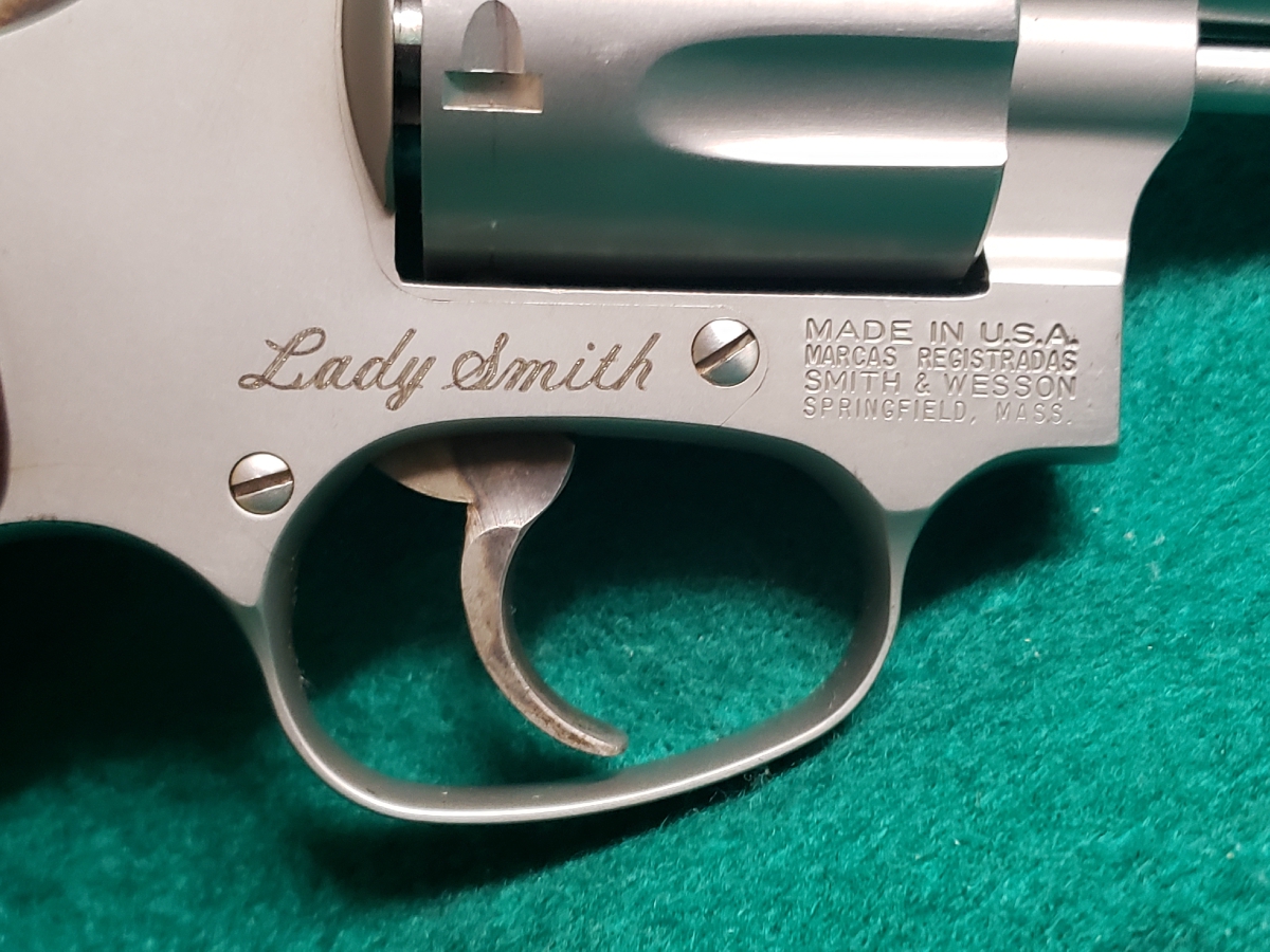 Smith & Wesson Model 60-7 Lady Smith. Stainless. 2 Inch Barrel. 5-Shot ...