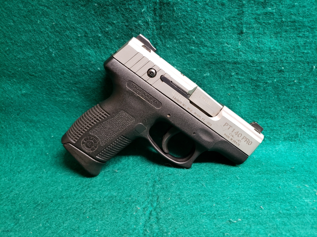 Taurus Pt140 Pro Millennium - Sub-Compact. 3 Inch Barrel. W-One 10 ...