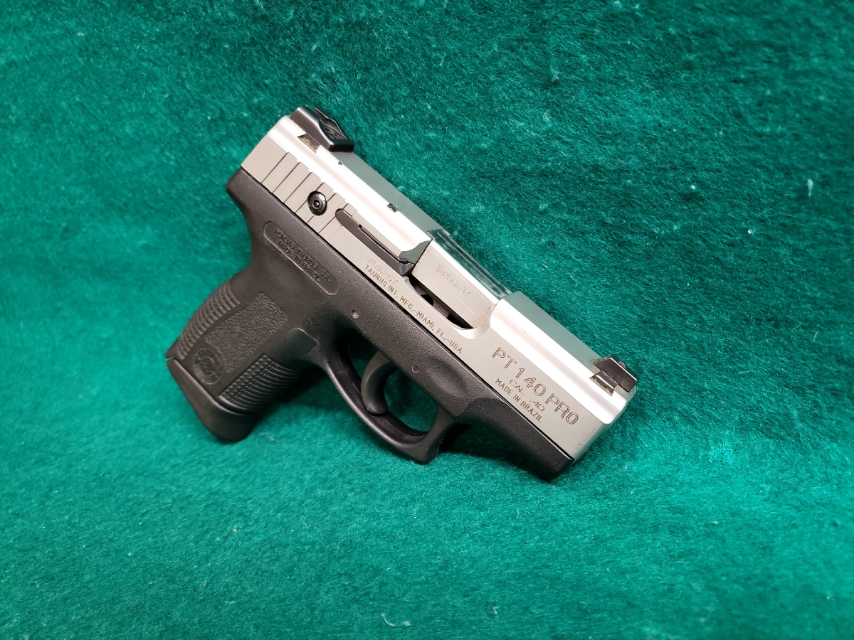 Taurus Pt140 Pro Millennium - Sub-Compact. 3 Inch Barrel. W-One 10 ...