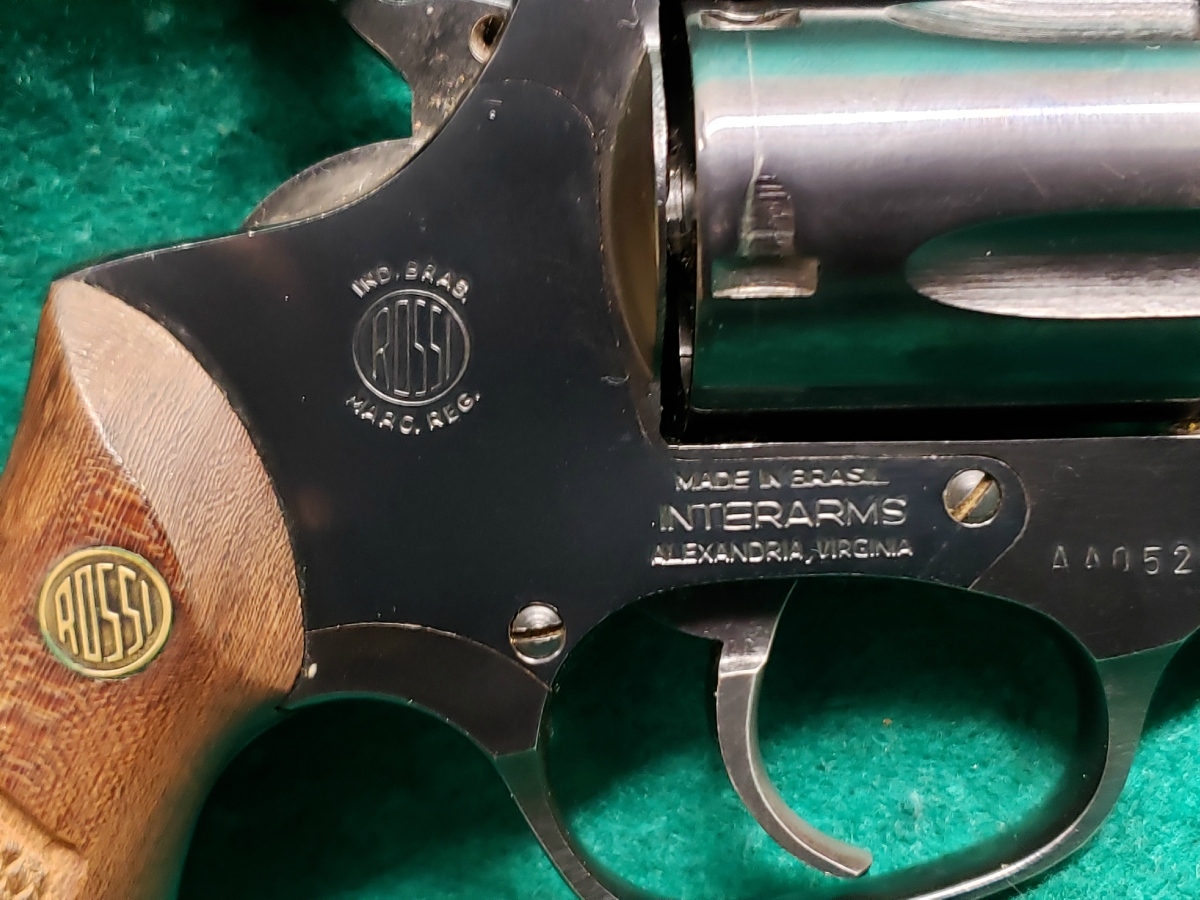Rossi MODEL 685 - BLUED. 2 INCH BARREL. SNUBNOSE. DOUBLE ACTION. 5-SHOT ...