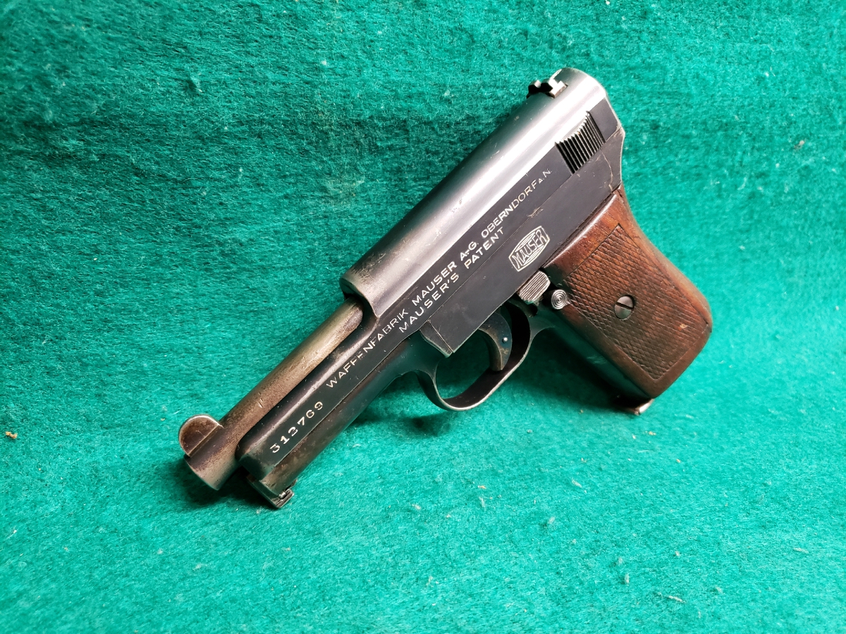 Mauser German Model 1914. 3.5 Inch Barrel. W-One Magazine. Good Bore ...