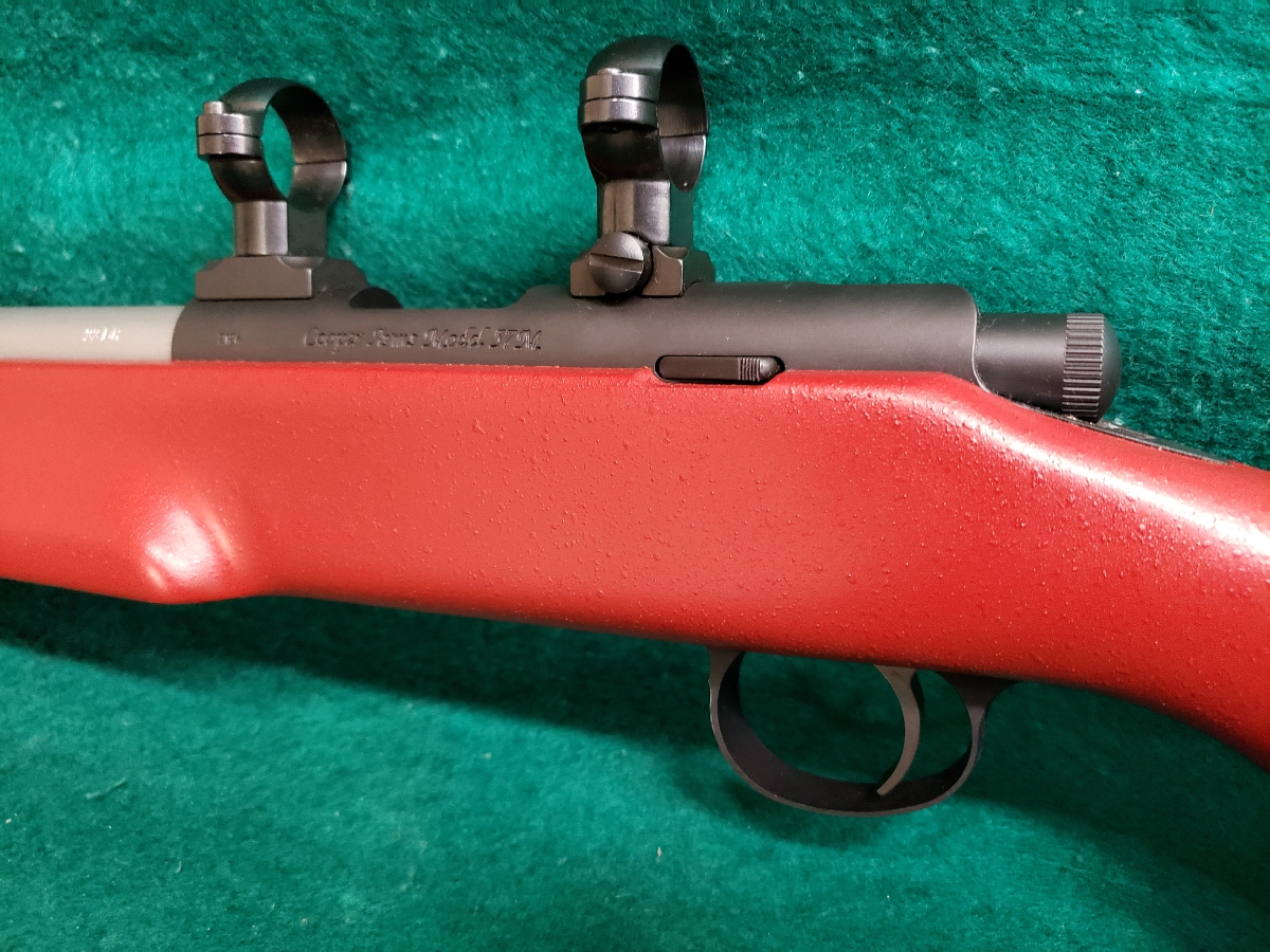 Cooper Firearms Model 57m Trp3 - Single Shot. Benchrest Gun. Red ...